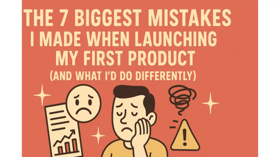 The 7 Biggest Mistakes I Made When Launching My First Product (And What ...