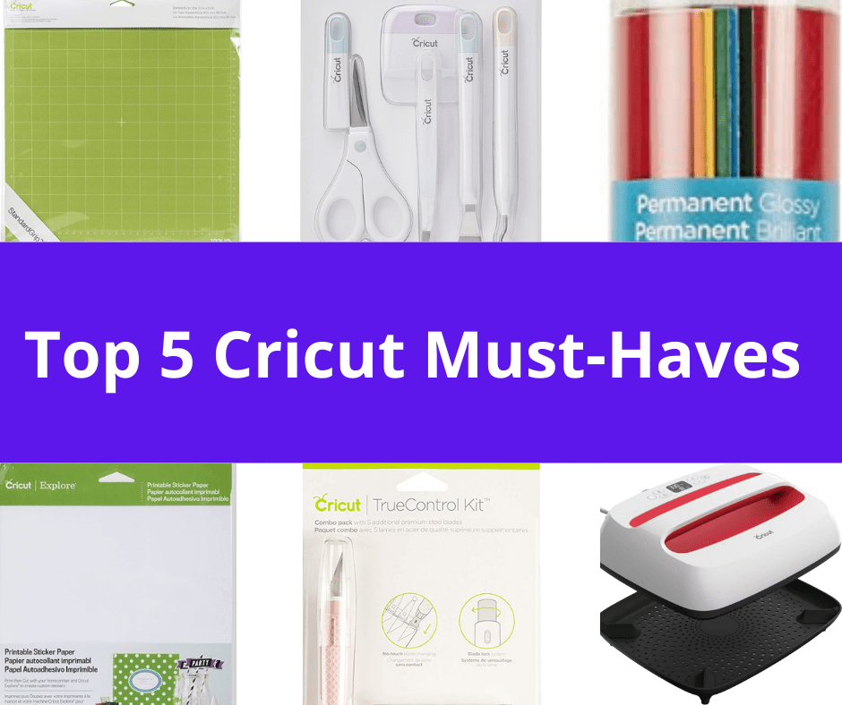 Our Top 5 Cricut Must-Haves - Cricutella DIY and More