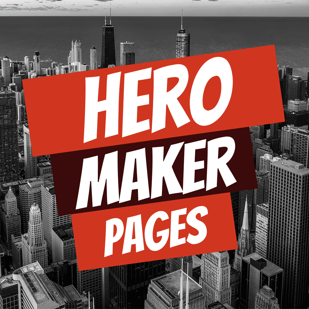 Hero Maker Pages | Affordable web page that is simple to read, easy to navigate, easy to share ...